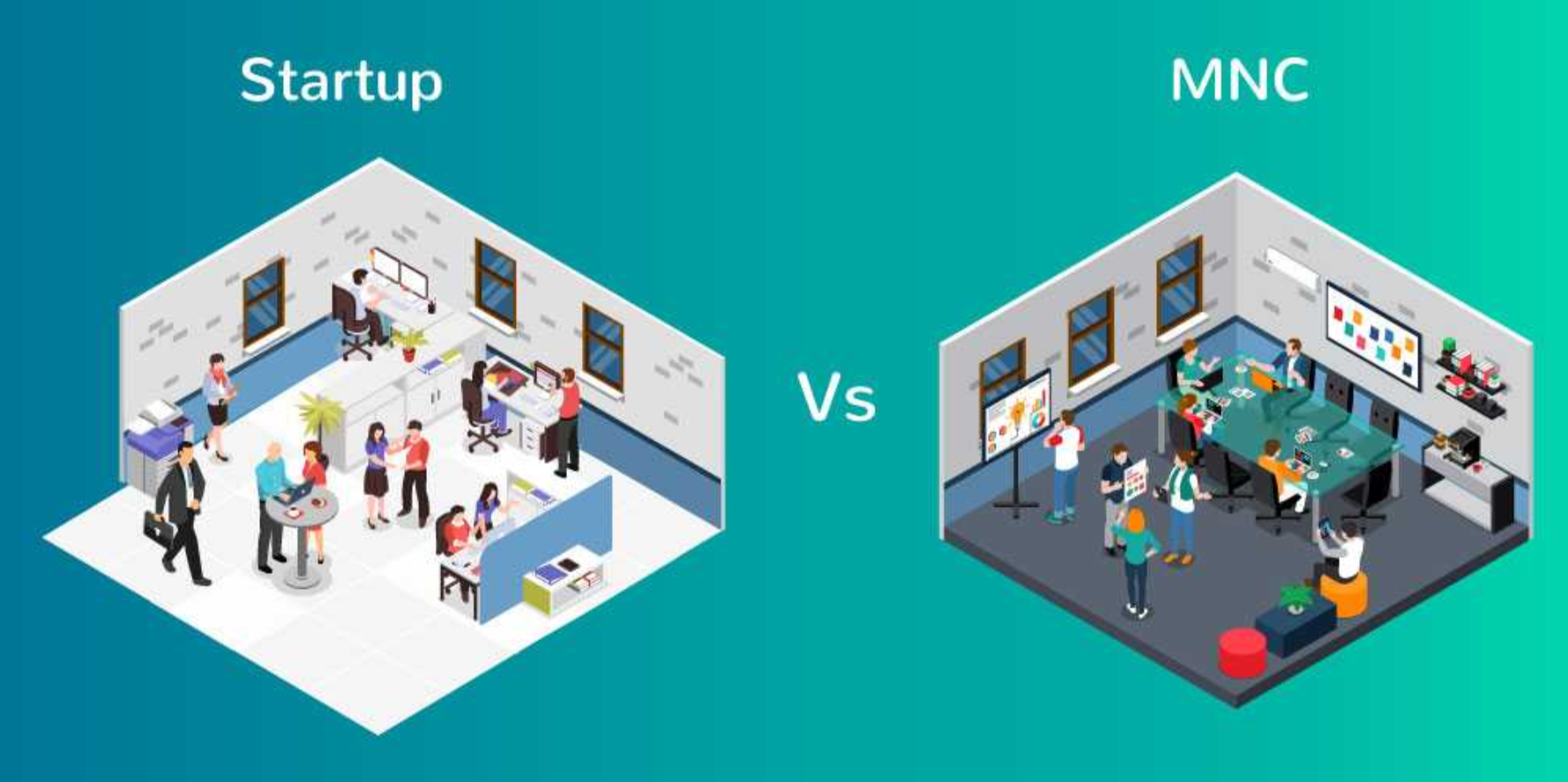 Startup vs. MNC : Career Growth -- Coding with IITians
